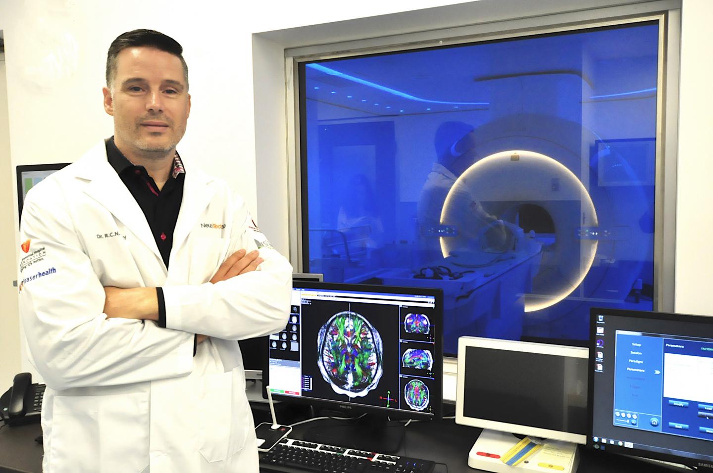 Dr. Ryan D'Arcy at the SFU Ima [IMAGE] | EurekAlert! Science News Releases