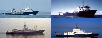4 Research Vessels [IMAGE] | EurekAlert! Science News Releases