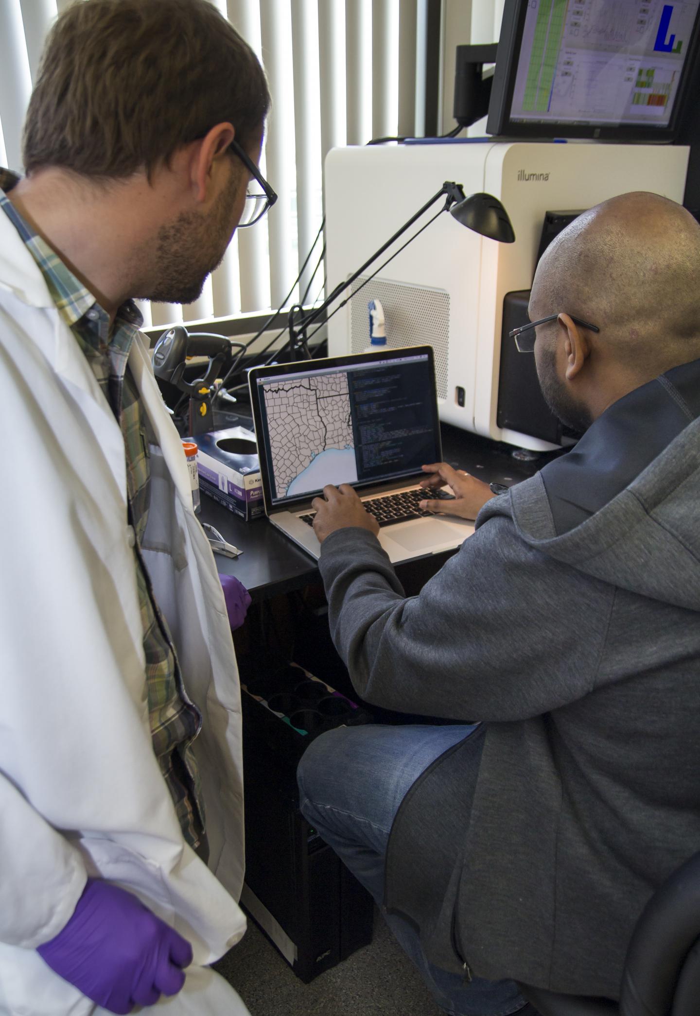 Associate Nathan D. Grubaugh a [IMAGE] | EurekAlert! Science News Releases