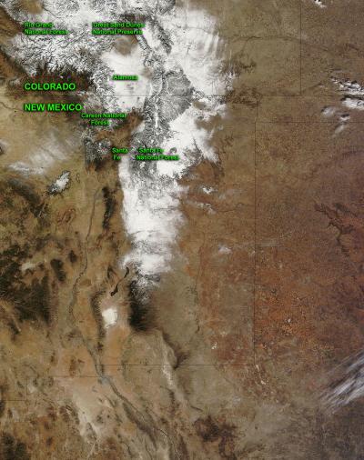 NASA Sees a Giant Snowy Question Mark in New | EurekAlert!