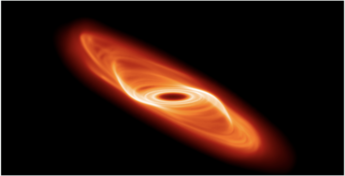 Image showing a rotating proto [IMAGE] | EurekAlert! Science News Releases