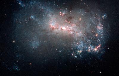 Stellar fireworks are ablaze in galaxy NGC 44 | EurekAlert!
