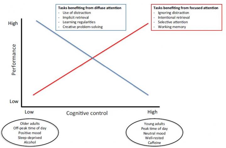 Task Performance vs. Cognitive [IMAGE] | EurekAlert! Science News Releases