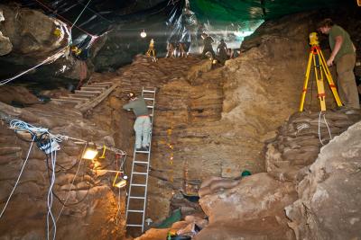 Inside Pinnacle Point Cave [IMAGE] | EurekAlert! Science News Releases