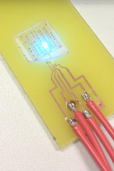 A GaN LED [IMAGE] | EurekAlert! Science News Releases