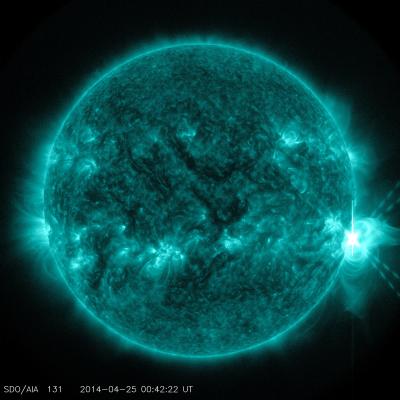 X-Class Flare Erupts from Sun [IMAGE] | EurekAlert! Science News Releases