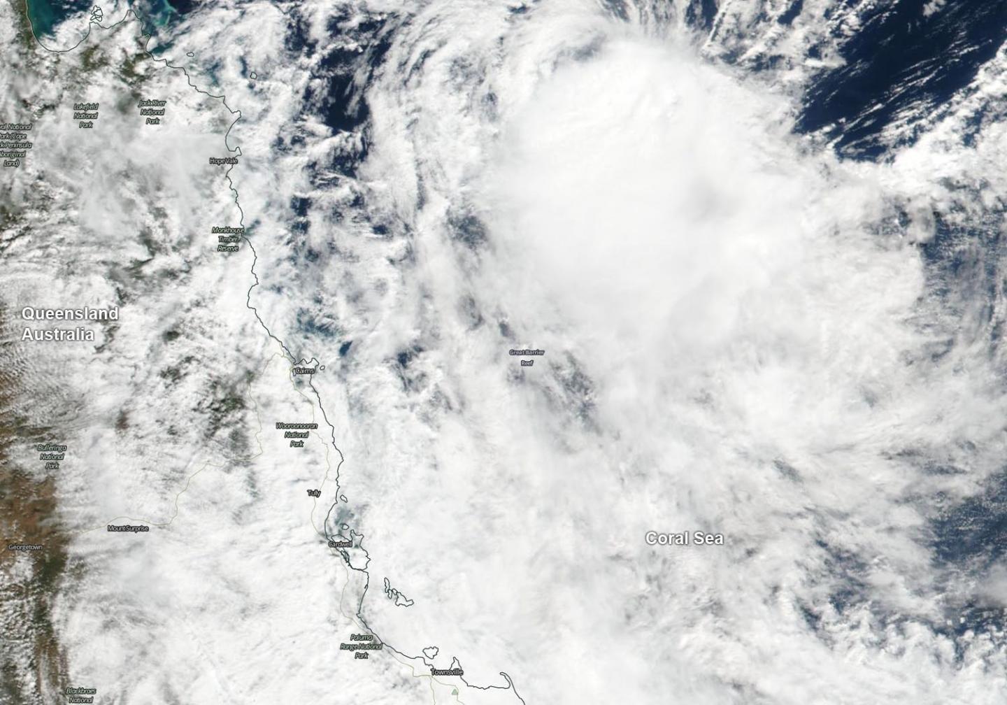 NASA finds tropical cyclone Ann over the grea | EurekAlert!