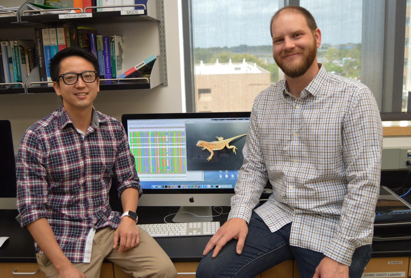 Matthew Fujita and Corey Roelk [IMAGE] | EurekAlert! Science News Releases