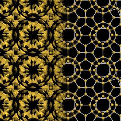 Clathrates Artistic [IMAGE] | EurekAlert! Science News Releases