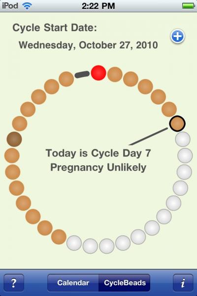 iCycleBeads: New iPhone application for plann | EurekAlert!