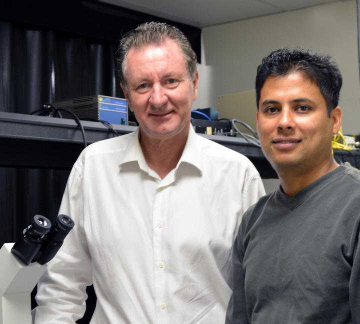 David Millar and Rajan Lamicch [IMAGE] | EurekAlert! Science News Releases