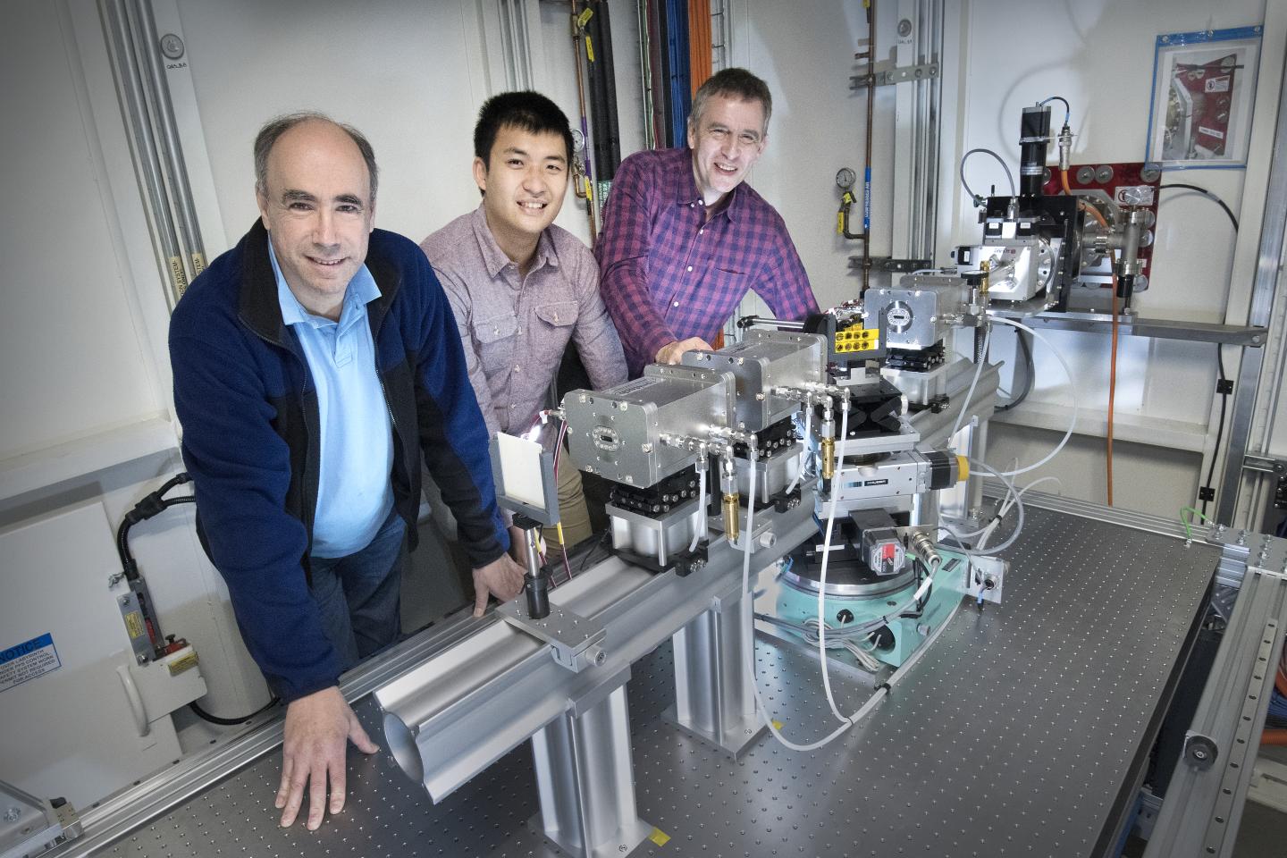 Research Team at NSLS-II Beaml [IMAGE] | EurekAlert! Science News Releases