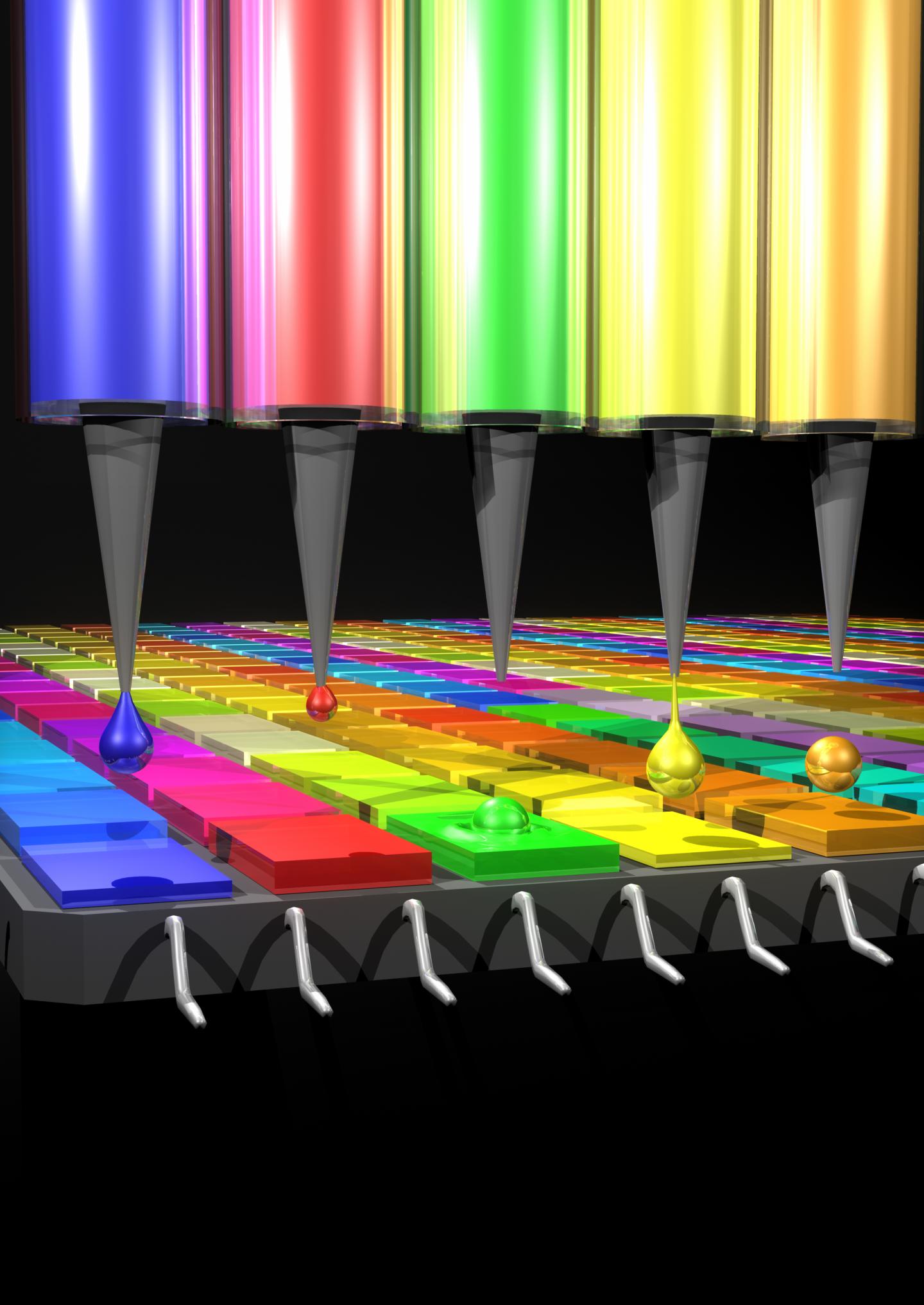 Quantum Dot Filters Being Prin [IMAGE] | EurekAlert! Science News Releases