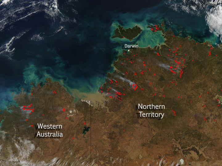 Bushfires Abound in Northwestern Australia | EurekAlert!