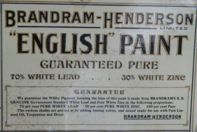 Old Lead Paint Signage [IMAGE] | EurekAlert! Science News Releases