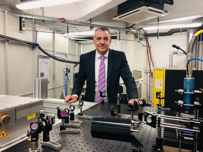 Professor Andrés Lasagni, laser expert at TU | EurekAlert!