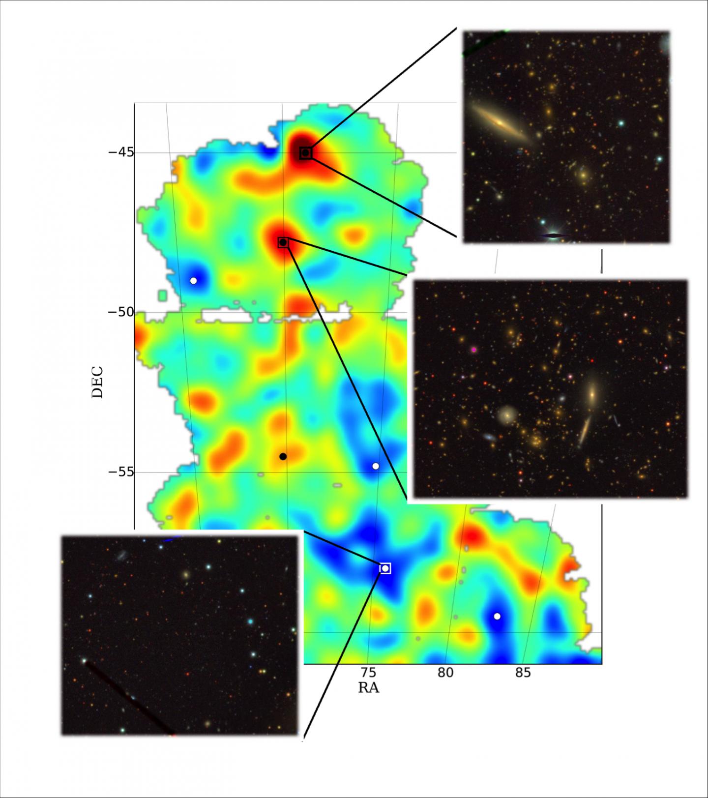Mass map shines light on dark matter | EurekAlert!