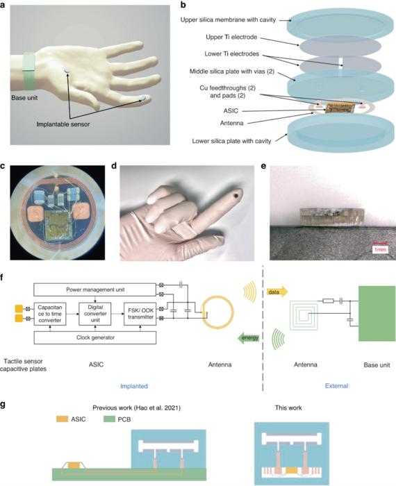 Revolutionary implantable tactile sensing sys | EurekAlert!