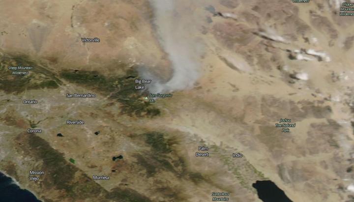 California's Lake Fire | EurekAlert!