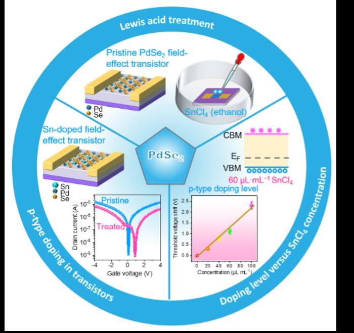 Palladium diselenide transisto [IMAGE] | EurekAlert! Science News Releases