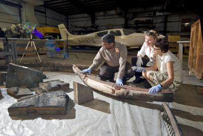 Apollo heat shield uncrated after 35 years, h | EurekAlert!