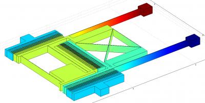 Monolithic Comb Drive [IMAGE] | EurekAlert! Science News Releases