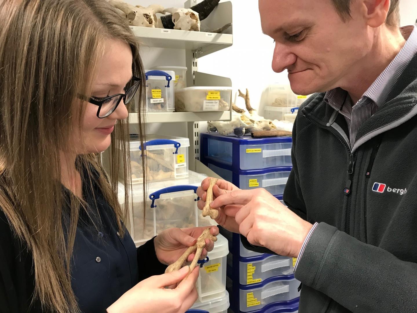 Malene Lauritsen and Professor [IMAGE] | EurekAlert! Science News Releases