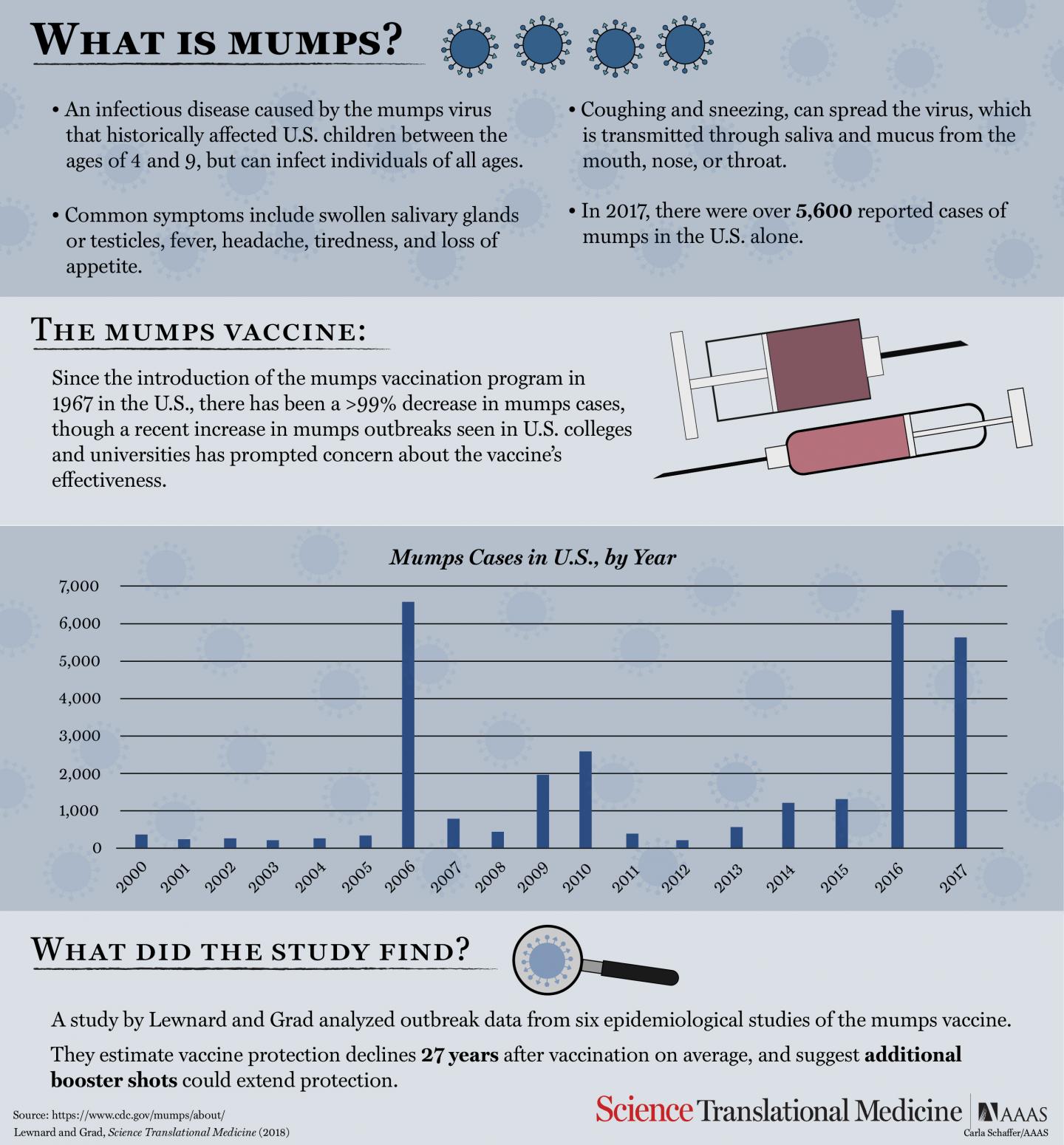 Why Has Mumps Reemerged in the United States? | EurekAlert!