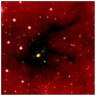 Infrared Star [IMAGE] | EurekAlert! Science News Releases