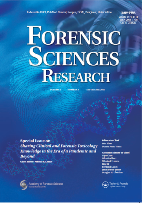 Forensic Sciences Research Volume 6, Issue 3 | EurekAlert!