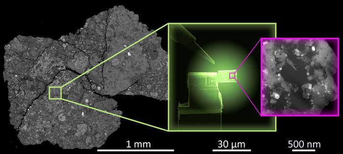 Meteorite examination [IMAGE] | EurekAlert! Science News Releases