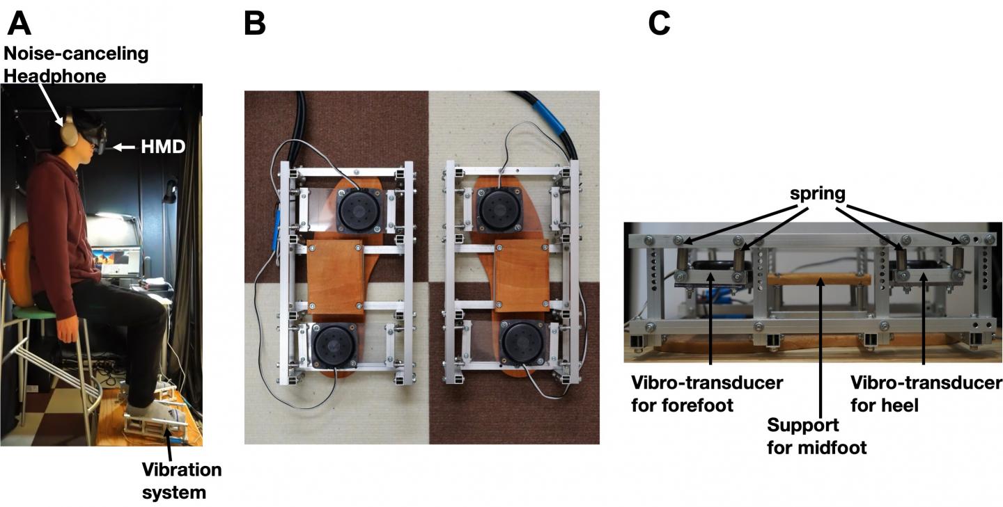 Apparatus of Virtual Walking S [IMAGE] | EurekAlert! Science News Releases