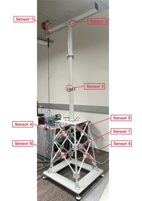 Experimental model of a wind t [IMAGE] | EurekAlert! Science News Releases