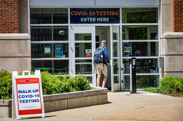 COVID-19 testing location [IMAGE] | EurekAlert! Science News Releases