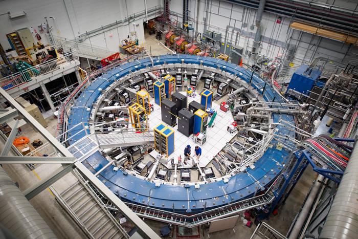 Muon g-2 magnetic ring [IMAGE] | EurekAlert! Science News Releases