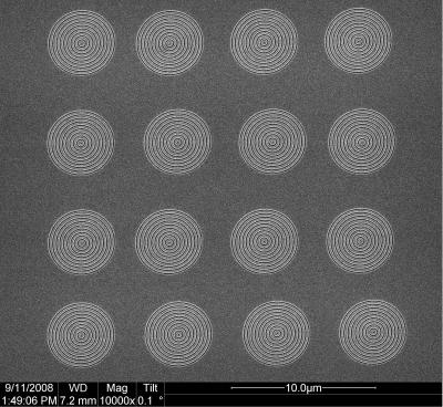 Plasmonic Lens Array [IMAGE] | EurekAlert! Science News Releases