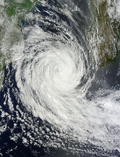 NASA MODIS View of Cyclone Fun [IMAGE] | EurekAlert! Science News Releases