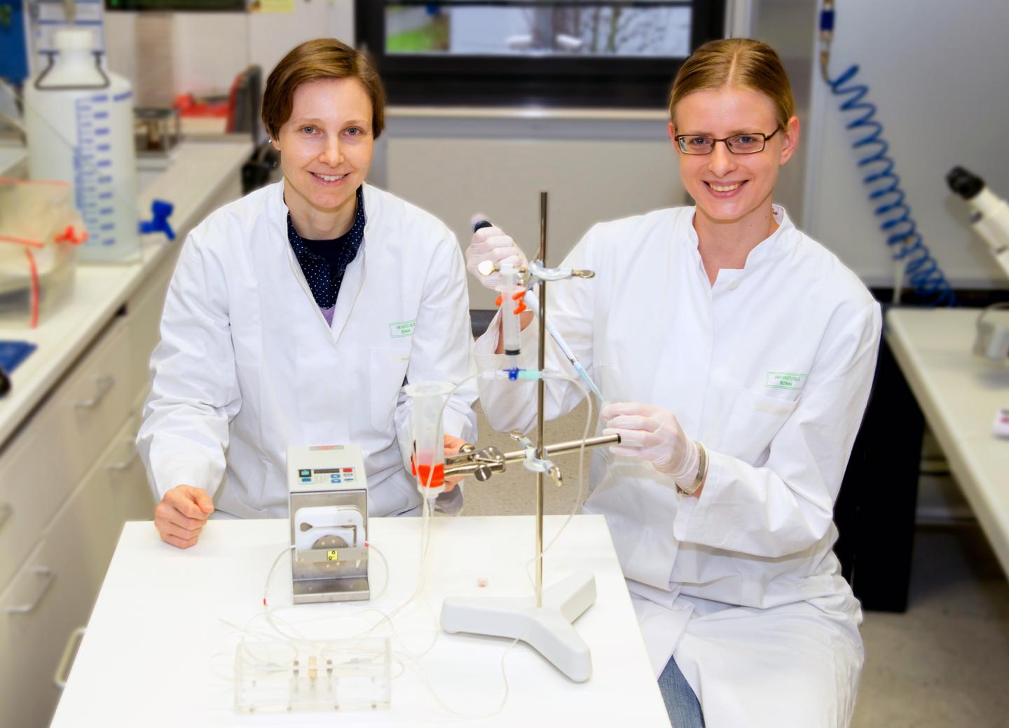 Daniela Wenzel and Sarah Rieck [IMAGE] | EurekAlert! Science News Releases
