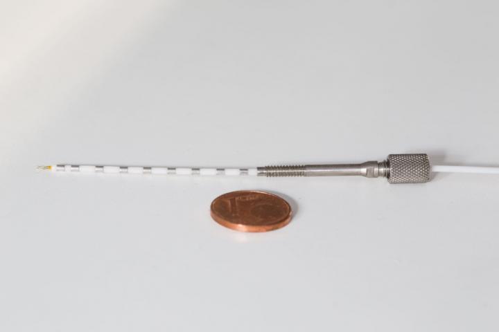 Intracranial Depth Electrode [IMAGE] | EurekAlert! Science News Releases