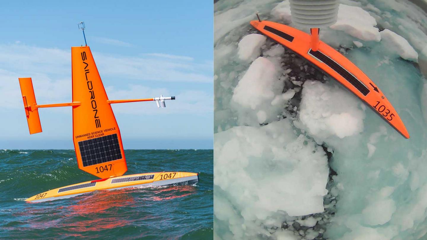 Saildrone Unmanned Surface Veh [IMAGE] | EurekAlert! Science News Releases