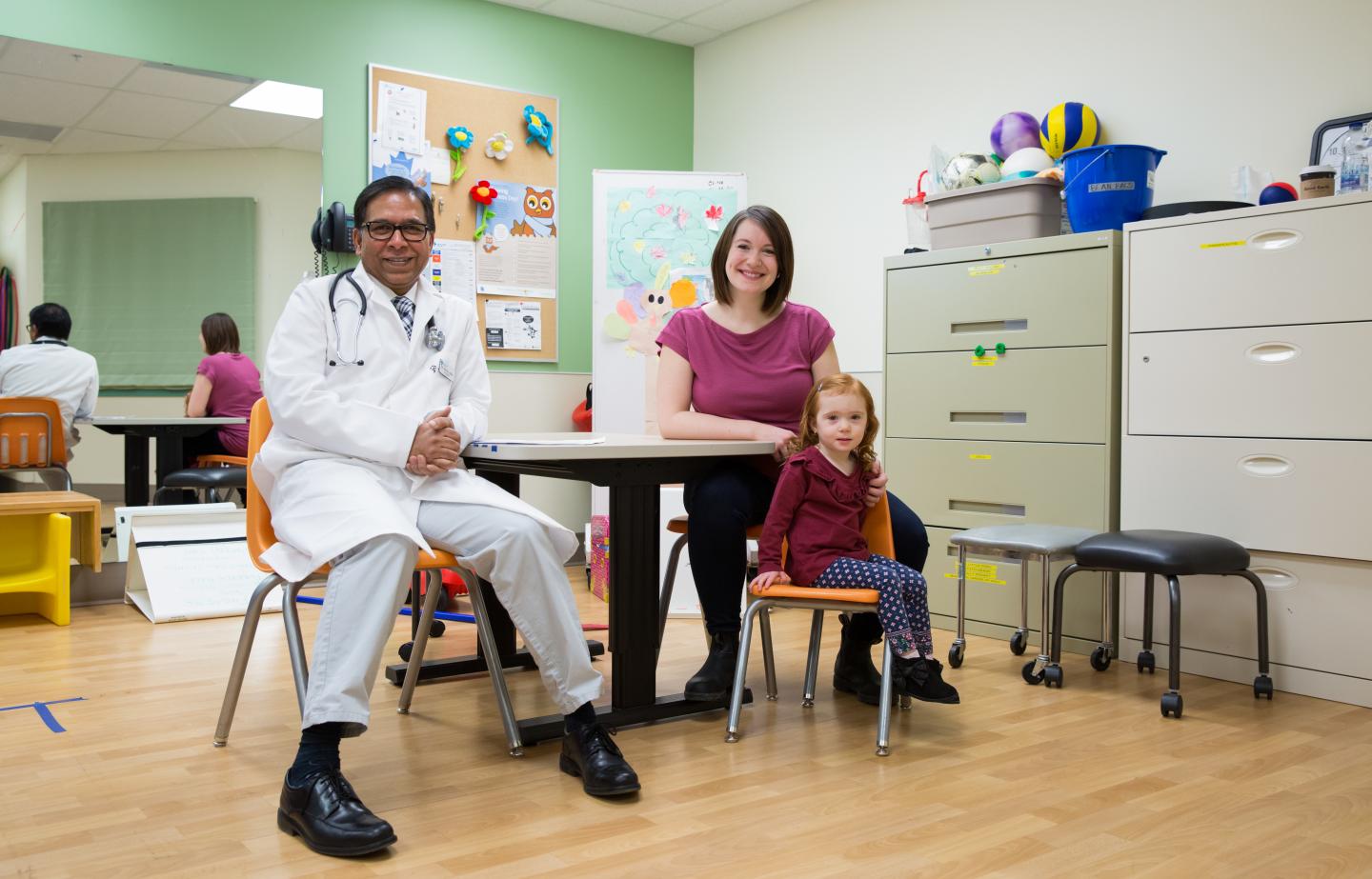 Dr. Abhay Lodha with Avril and [IMAGE] | EurekAlert! Science News Releases