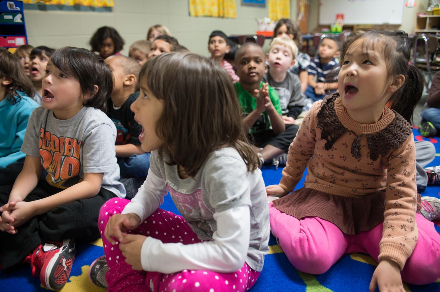 Kindergartners [IMAGE] | EurekAlert! Science News Releases