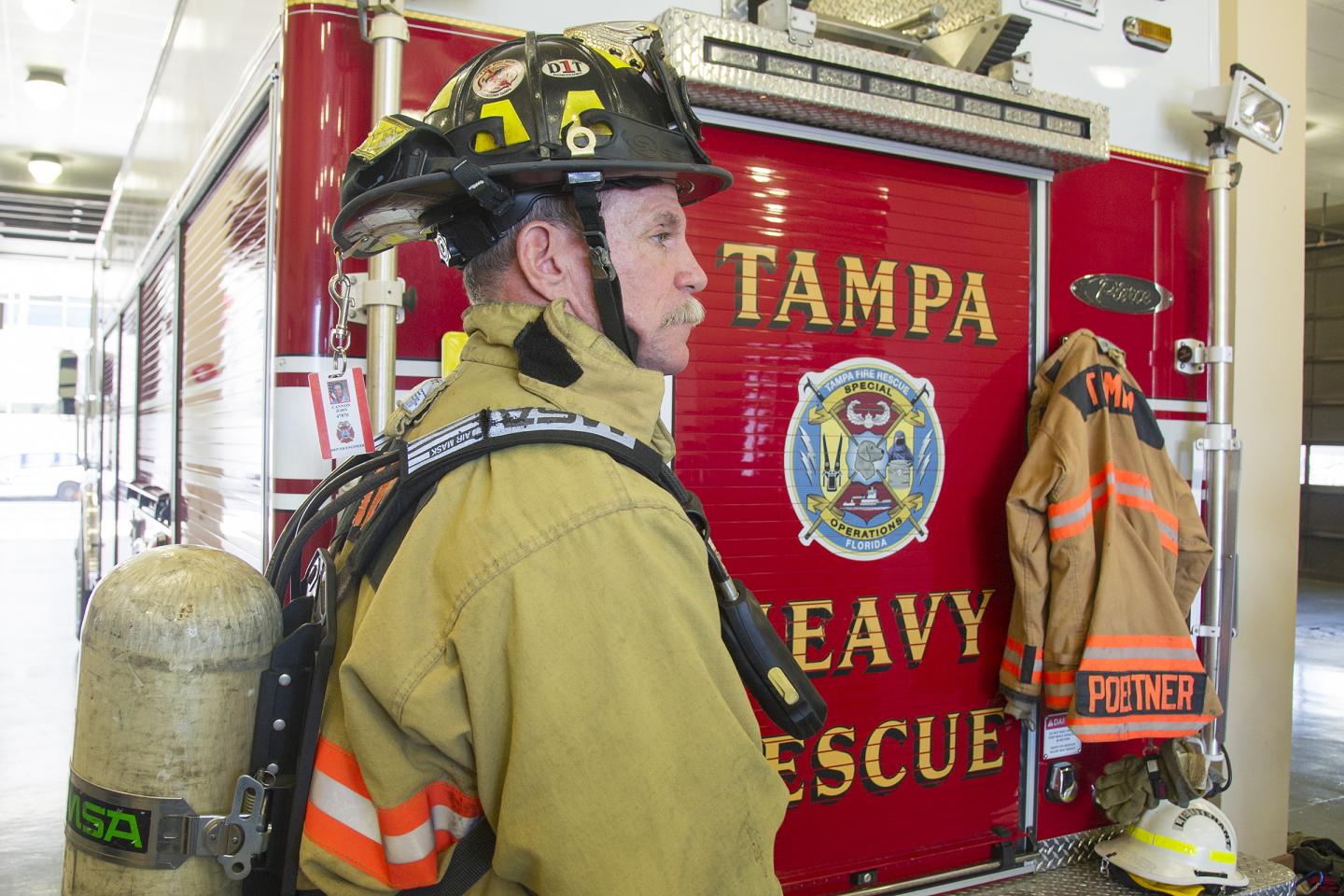 Firefighter in Protective Gear [IMAGE] | EurekAlert! Science News Releases