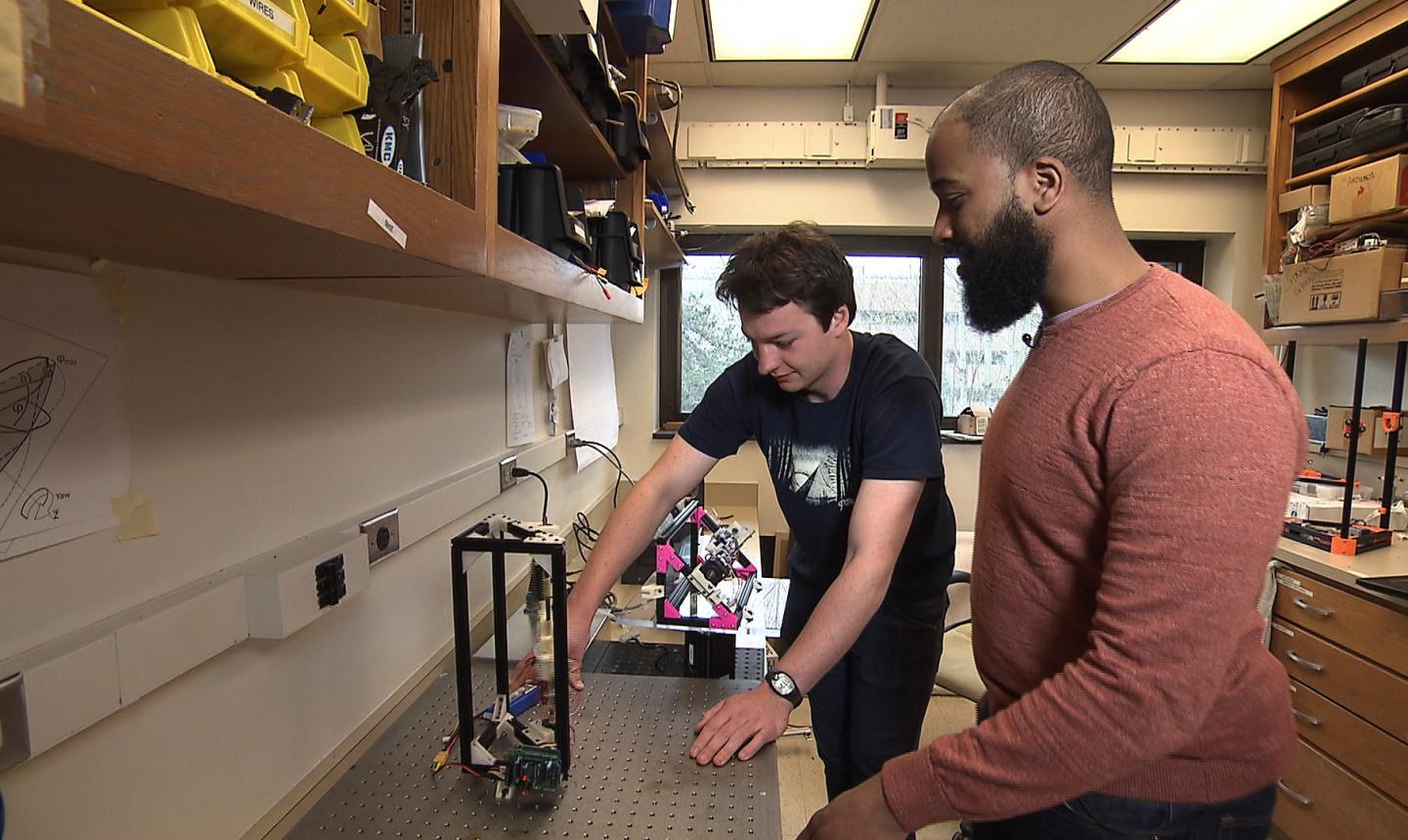 Brad Dickerson in Lab [IMAGE] | EurekAlert! Science News Releases