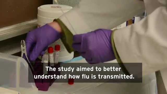 Flu may be spread just by breathing, new UMD- | EurekAlert!