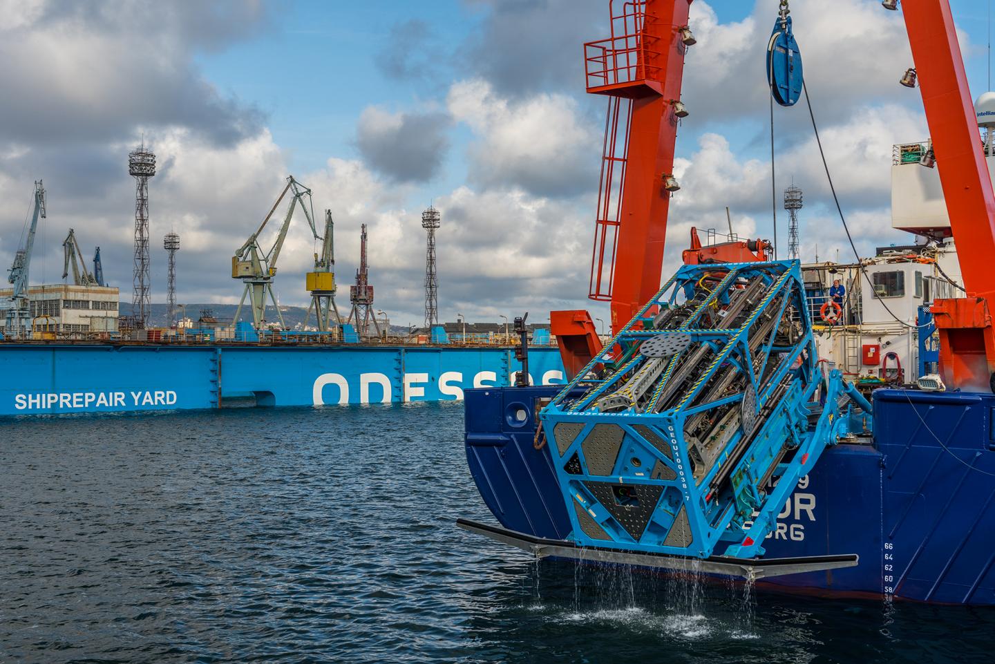 Drilling device MARUM-MeBo200. [IMAGE] | EurekAlert! Science News Releases