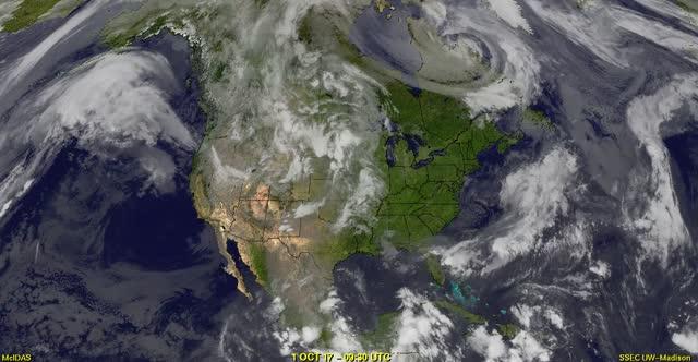 Satellite Animation Shows Movement and Landfa | EurekAlert!