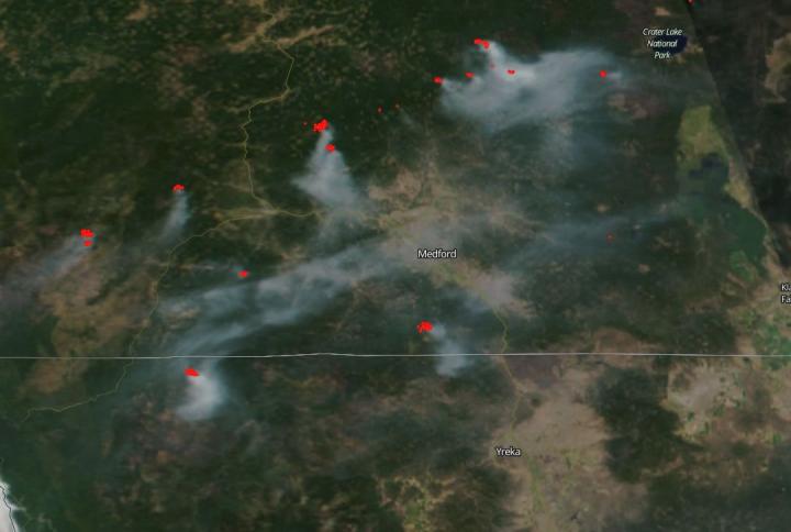 Dozens of Wildfires Started in Oregon After S | EurekAlert!