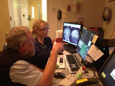 Mindy Dixon and Stephen Dager [IMAGE] | EurekAlert! Science News Releases