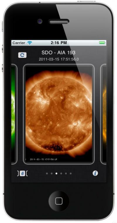 NASA's New Space Weather App [IMAGE] | EurekAlert! Science News Releases